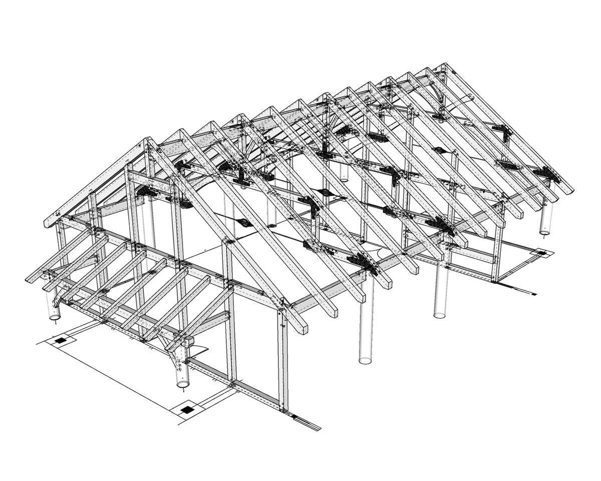 Timber Frame Design – Mike Beganyi Design and Consulting, LLC